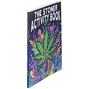 Stoner Activity Book - Psychedelic Colouring Pages, Word Searches, Trippy Mazes & More For Stress Relief & Relaxation