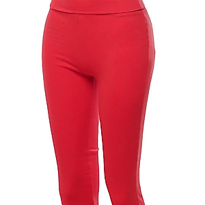 Made by Emma High Waist Stretch Lounge Yoga Pants Ruby L