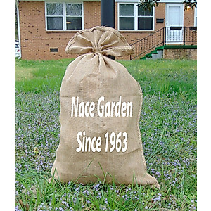 4 Pack Premium Large Burlap sack Bags | 4Piece Set | 24 x 40 inch | New Coffee Bag | Potato Bag | Sack Race | Seed Preserve Sack | Natural Jute Product | made by 10 Ounce Burlap Fabric (4)