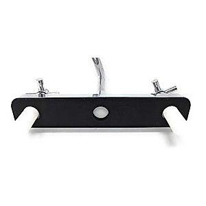 Chromed Surface 8" Two-Handle Tall Stainless Steel Spout Kitchen Faucet 8-inch Center Hole [1205PC] ADA- Plastic (POM) No Lead Body HI Rise SPOUT