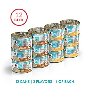 Weruva Wx Phos Focused, Chicken Formulas Variety Pack, 3oz Can (Pack of 12)