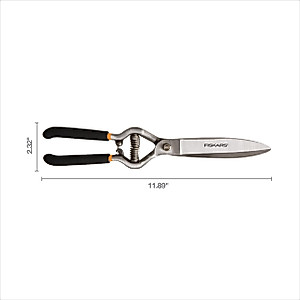 Fiskars 392230-1004 Forged Grass Shears, Black
