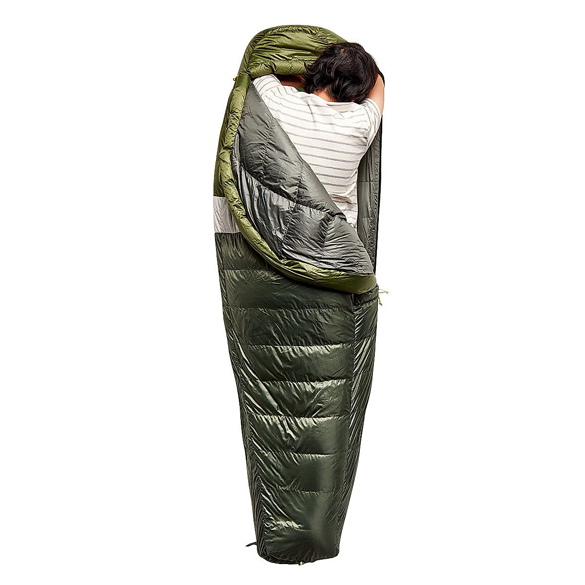Sierra Designs Get Down 20 Degree Sleeping Bags - 550 Fill Power DriDown (PFC Free), Mummy Style Camping & Backpacking Sleeping Bags for Men & Women, Stuff Sack Included (Regular)