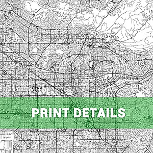 Dear Mapper Anaheim United States View Abstract Road Modern Map Art Minimalist Painting Black and White Canvas Line Art Print Poster Art Line Paintings Home Decor (Set of 3 Unframed) (12x16inch)