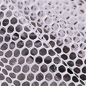 Sevenfly Drawstring Lingerie Mesh Laundry Wash Bags Set for Delicates, Garments, Blouse, Sweaters, Bras, and Quilts, Set of 3(L)