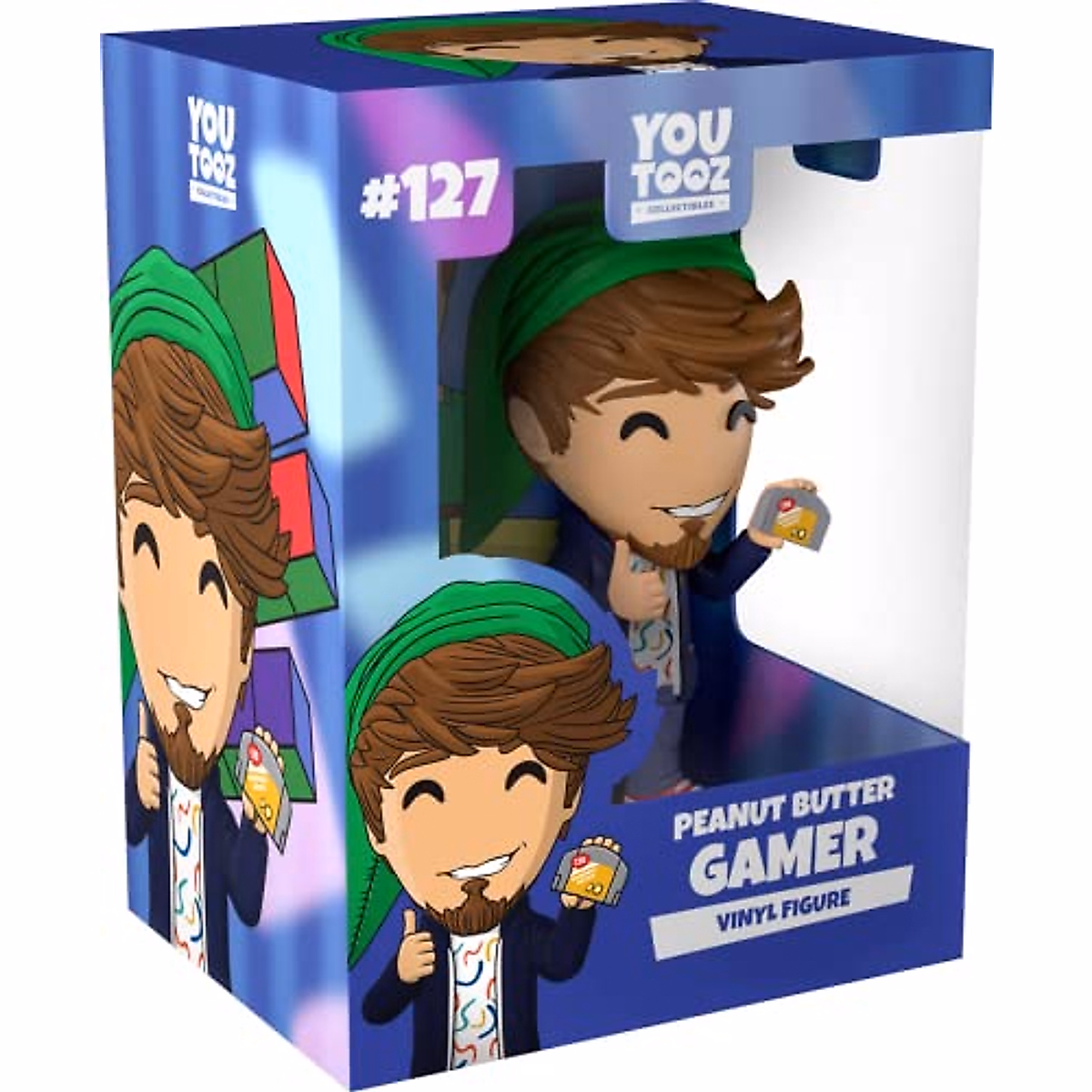 Youtooz PeanutButterGamer #127 4.7" inch Vinyl Figure, Collectible Limited Edition Peanut Butter Gamer Figure from The Youtooz Gaming Collection