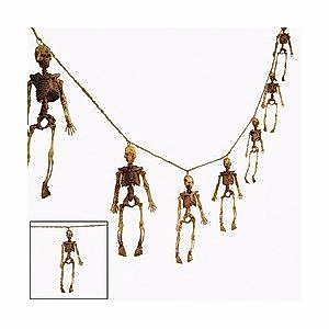Dangling Skeleton Garland - Halloween Decoration