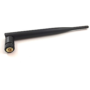 CENXIFJUDZ Replacement PS4 WiFi Antenna 2.4Ghz 6dbi Wireless Router Omni Aerial with SMA Male Connector with SMA Female to UFL. iPex Pigtail Cable 1.13 15cm