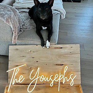 Custom Neon Signs, Neon Sign Customizable for Wall Decor, Personalized Neon Sign for Wedding Birthday Party Gift Party Bar Game Room Home Business Shop Name Logo Neon Sign