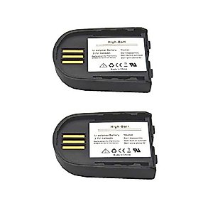 High-Batt WH500 W745 Battery, Replacement Battery 84598-01 82742-01 204755-01 for Plantronics Savi W740 W440-M W440 W740-M W445 86507-01 Wireless Headsets 3.7V 140mAh (Pack of 2)