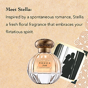 Tocca Stella Perfume for Women, 1.7oz (50 ml) - Fresh Floral, Blood Orange, Freesia, & Spicy Lily Fragrance