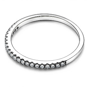 3pcs 14k White Gold Promise Band Set,Natural Blue Sapphire Diamond Art Deco Antique Bridal Rings Sets