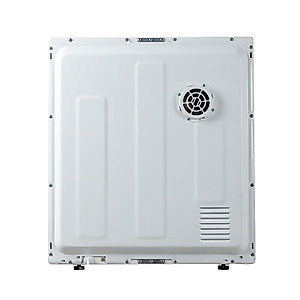 Equator Compact Vented Sensor Dryer 3.5cf/13lbs 110V BOTTOM CONTROL(WHITE) "