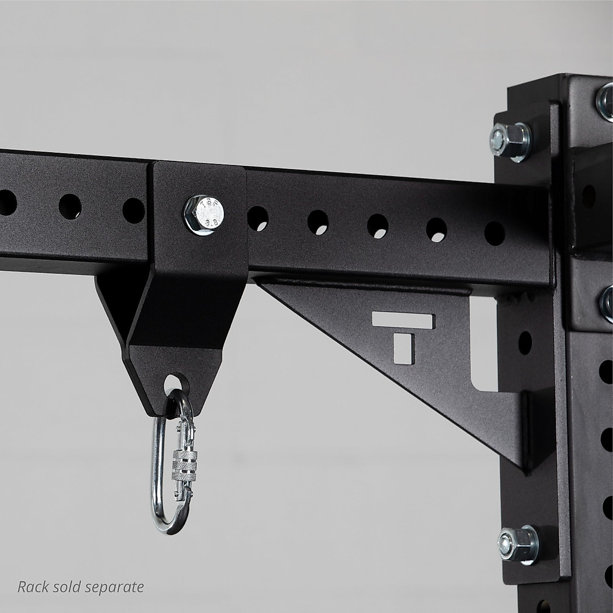 Titan Fitness Pair of Shackles Fit X-3 Series Power Racks, 500 LB Capacity, Fits on 3" x 3" Crossmember