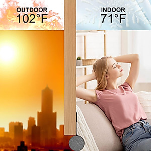 AOKON Under Door Draft Stopper 36 Inch Weather Stripping Door Seal - Seal Gap, Reduce Noise, Cold Air, Dust, Smoke, Wind/Breeze - Easy Installation - Good for Sensitive Skin