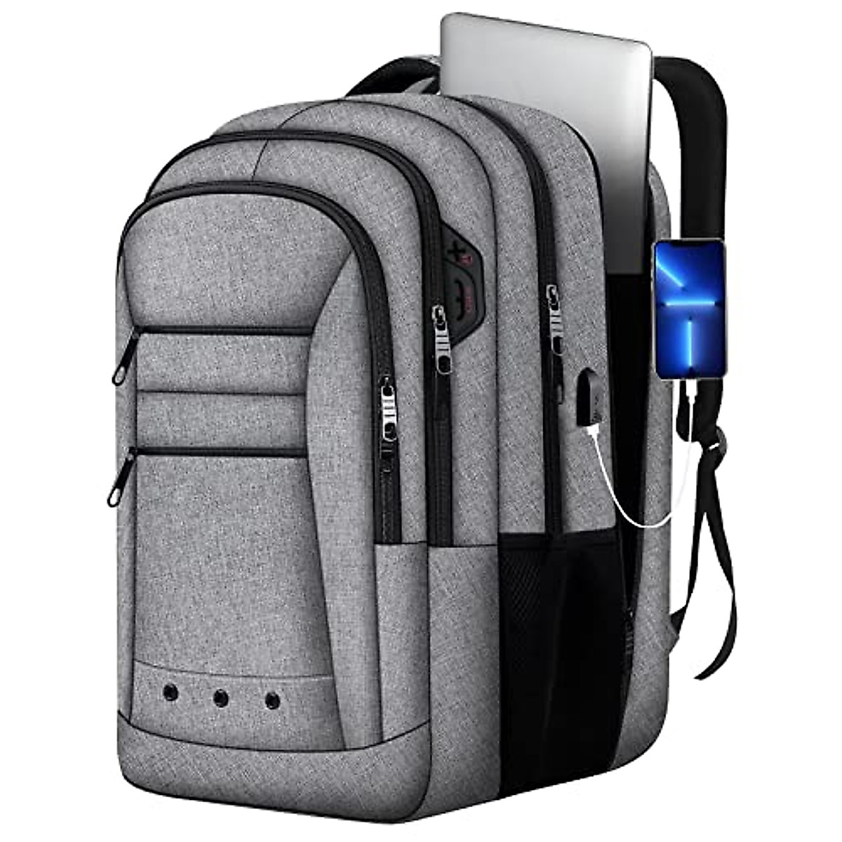 LCKPENG Extra Large Backpack, Big Computer Laptop Backpack, Carry On Backpack, Extra Large Travel Backpack for Men Women