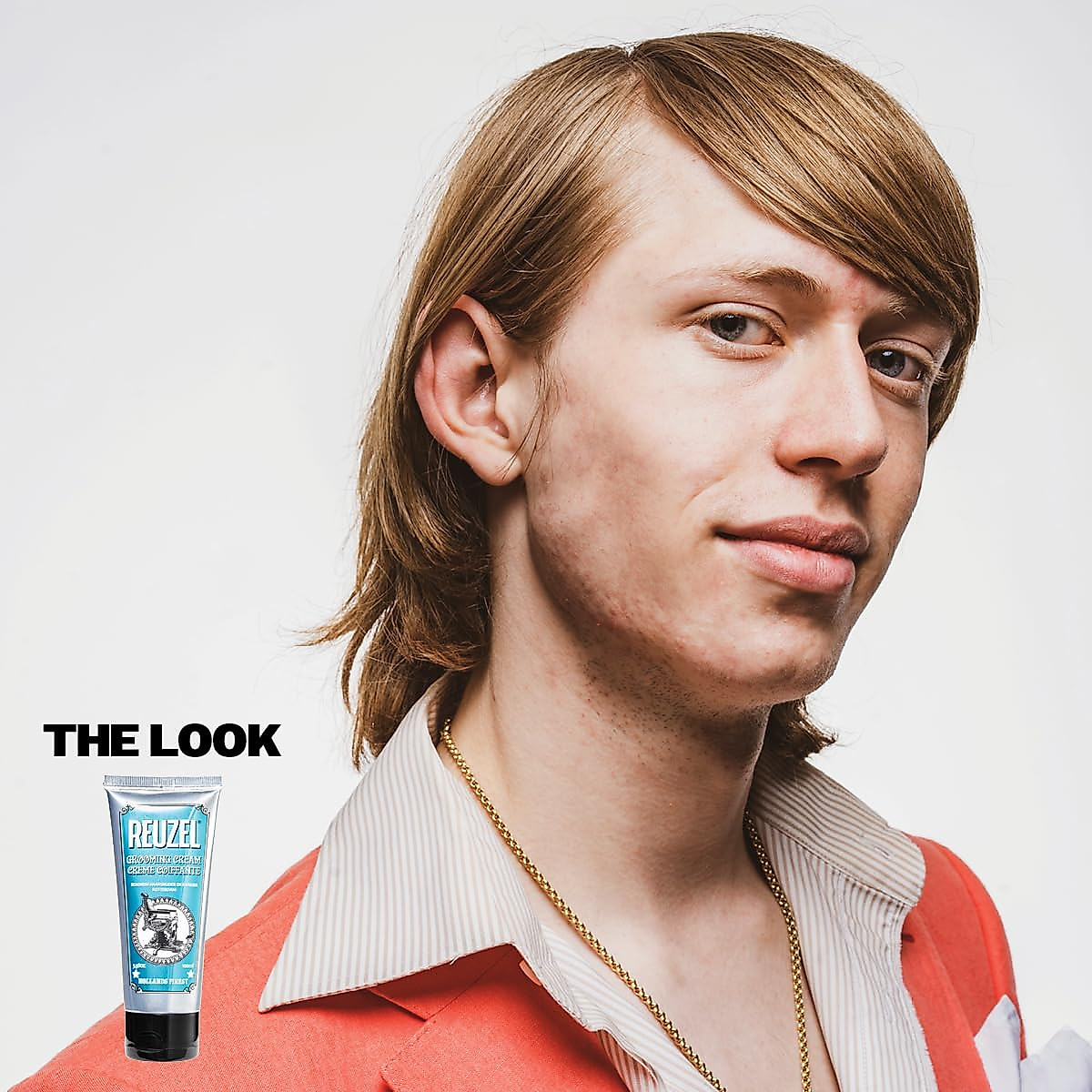 Reuzel Grooming Cream, Water Based Formula, 3.38 oz