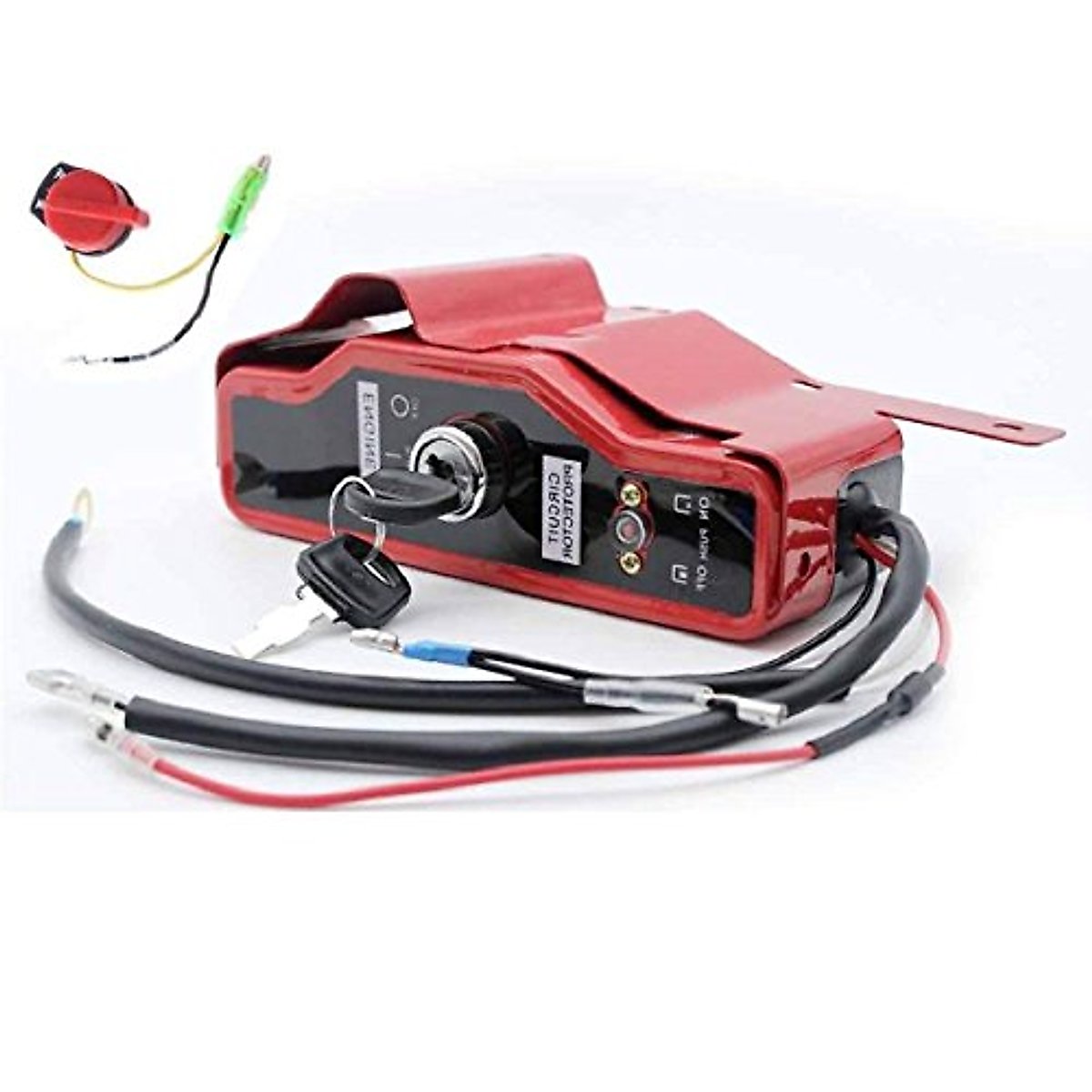 New Pack of Ignition Key Switch Box w/Keys Engine Stop On Switch for Honda GX390 GX340 13hp 11hp Gas Engine