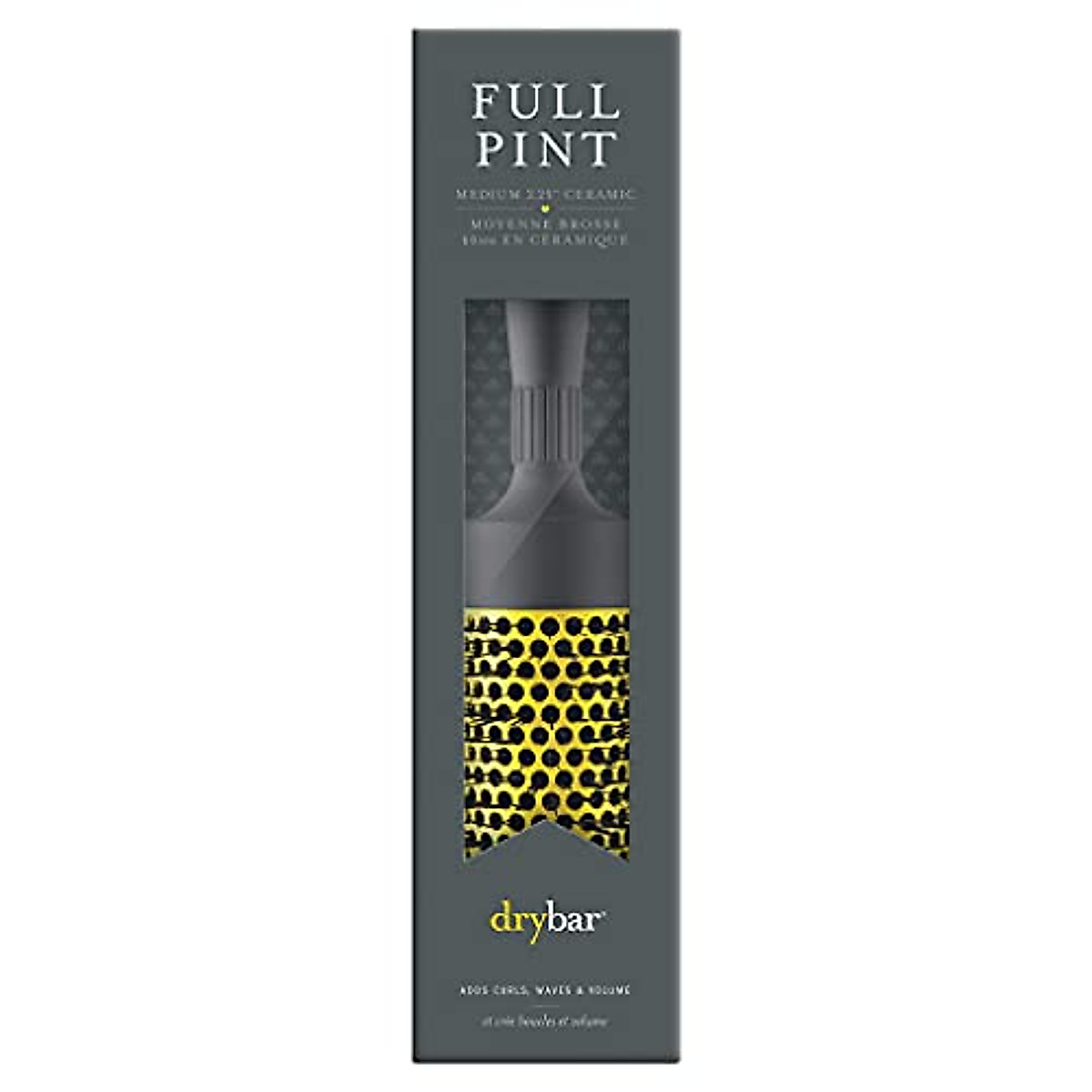 Drybar Full Pint Medium Ceramic Thermal Round Hair Brush | For Maximum Hair Styling