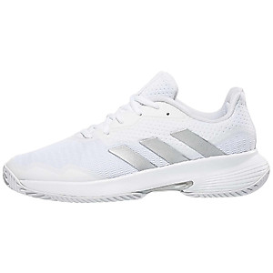 adidas Court Jam Control Footwear White/Silver Metallic/Grey One 9.5 B (M)