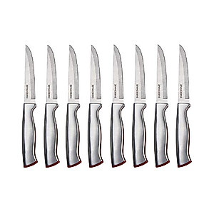 Farberware 5203702 Edgekeeper Knife Set, One Size, Red