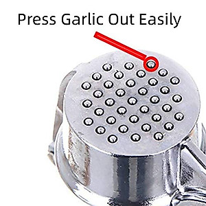 Garlic Press for Kitchen, Ginger Peeler Garlic Crusher