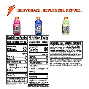 Gatorade, Thirst Quencher Variety Pack, Lime Cucumber, 12 Fl Oz (Pack of 24)