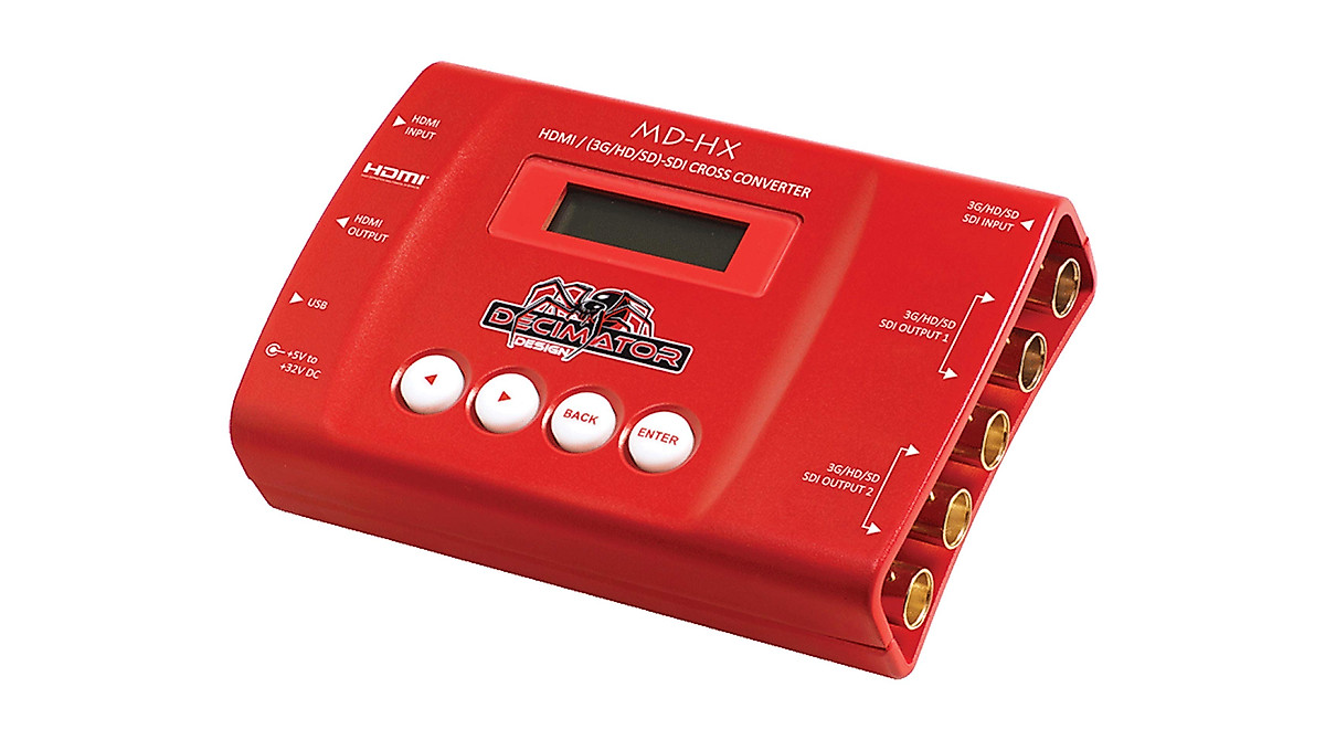Decimator MD-HX: HDMI & SDI Cross Converter