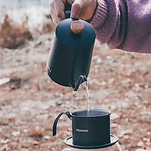 Fire-Maple-Orca Vietnamese Coffee Filter, Stainless Steel Pour Over Coffee filter, Traditional drip coffee filter, Ideal for Camping, Travel, Office, Home, Coffee Maker Brew