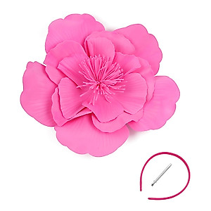 Gionforsy Flower Fascinators Hat Tea Party Hats for Women Kentucky Derby Hat for Wedding