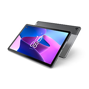 Lenovo Tab M10 Plus (3rd Gen) - 2022 - Long Battery Life - 10" FHD - Front & Rear 8MP Camera - 4GB Memory - upto128GB Storage - Android 12 or Later (Renewed)