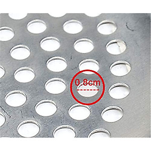 2 pcs Pizza Pans with Holes 10inch 12inch Non-Stick Round Pizza Baking Tray Plate Bakery pizza tools oven outdoor metal Oven Tray Pizza Tray