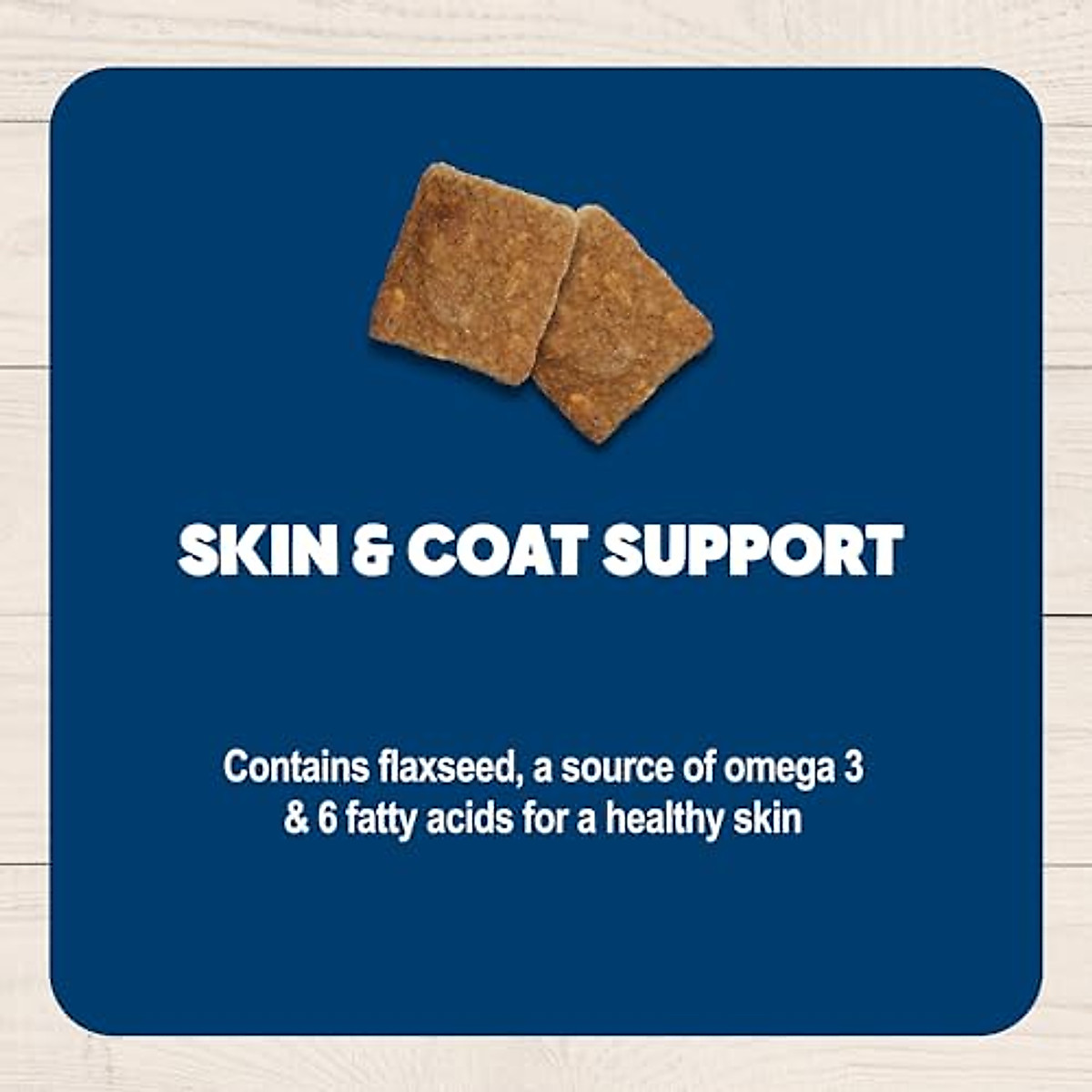 Blue Buffalo BeneBars Skin & Coat Support Dog Treats with Omega 3 & 6 Fatty Acids, Made with Natural Ingredients, USA Chicken & Coconut, 9-oz. Bag