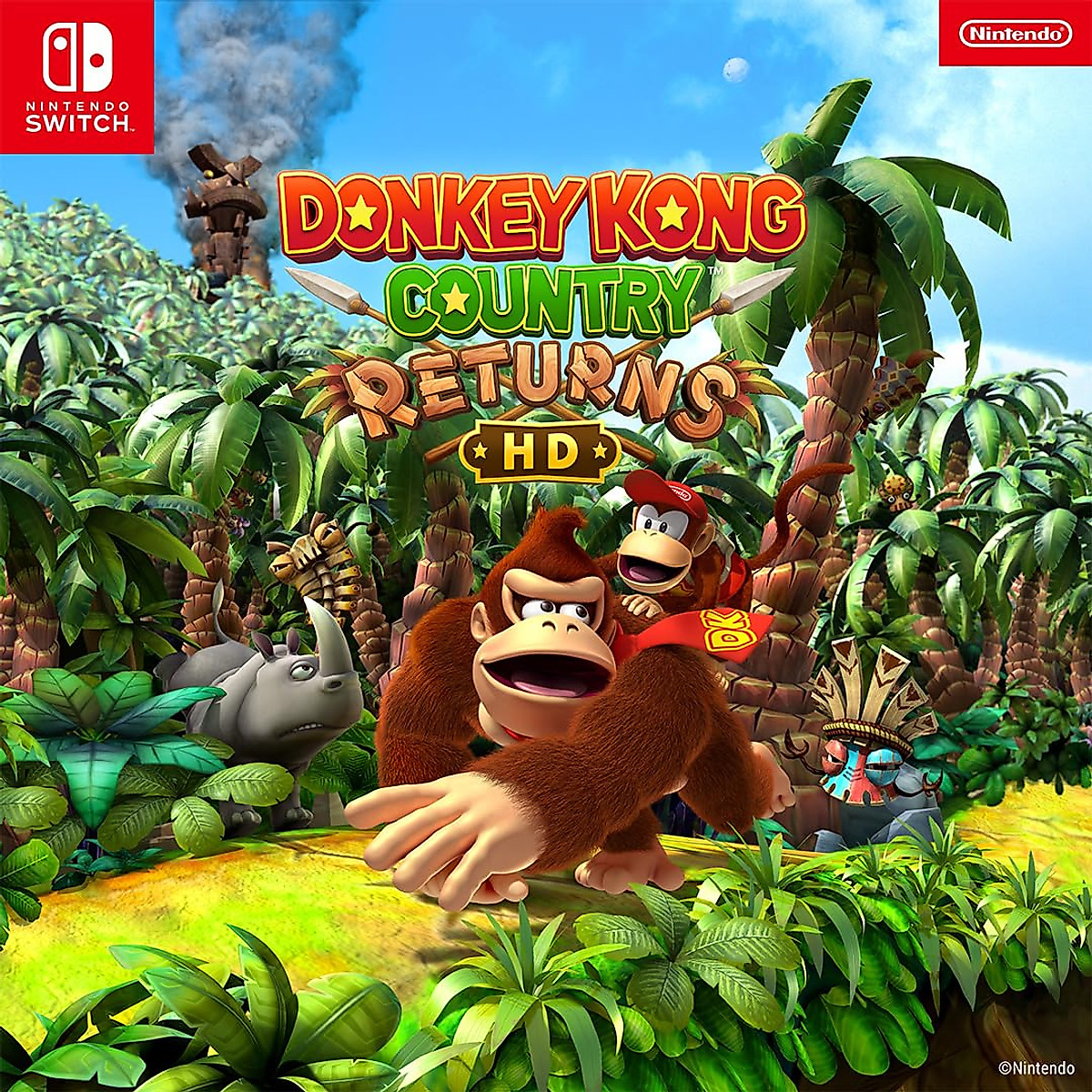 Donkey Kong Country Returns HD Nintendo Switch World Edition