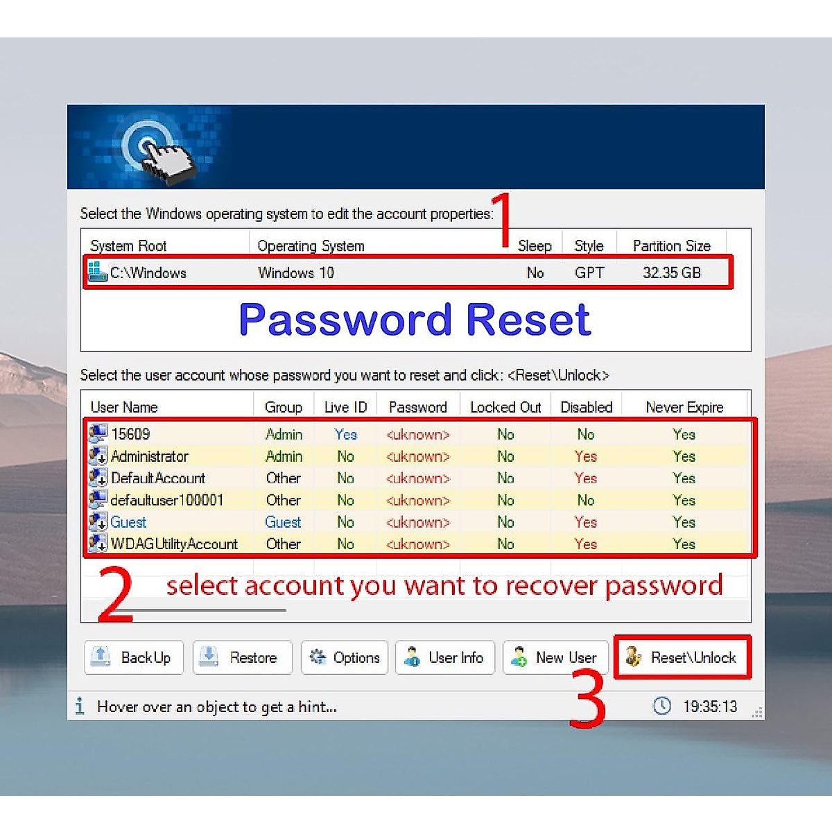 32GB - Bootable Windows 10&11, USB Driver 3.2Gen for Reinstall Windows, Reset Password,Supported UEFI and Legacy, Compatible All Brands
