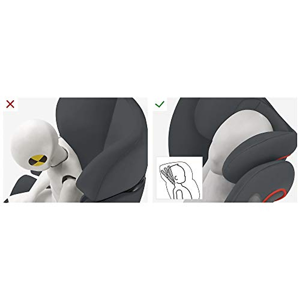 CYBEX Solution B2-Fix+Lux Booster Seat-Steel Grey
