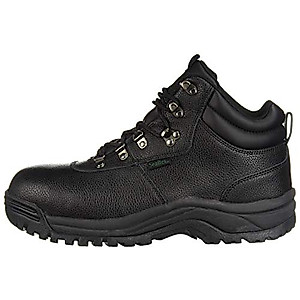 Propét Mens Shield Walker 6 Inch Waterproof Composite Toe Work Safety Shoes Casual - Black - Size 11 5E