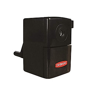 Derwent Super Point Mini Manual Pencil Sharpener (2302000), Black