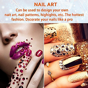 Halloween 10 Sheets Eye Body Face Gems Rhinestone Stickers Self Adhesive Rhinestones Rainbow Face Gems for Women Festival Accessory and Nail Art Decorations Bling