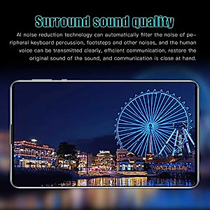 Garsentx 7inch Kids Tablet, WiFi Dual Band Calling Tablet, for Android 10, 2GB RAM 32GB Memory, 5G, IPS HD Display, 4500 mAh Battery, Tablet for Portable Entertainment (Black)