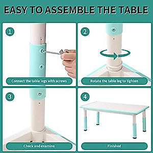 Kids table and chairs, Toddler table and chairs, Kids table (4 chairs), Kids table and chair set, Kids table and chair set 5-8 year old. Toddler table and chair set with 16 leg covers +12 color pens