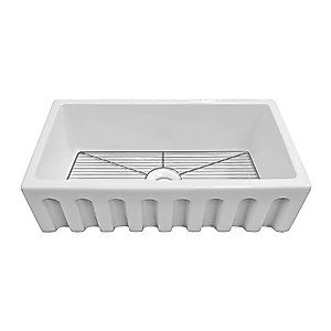 Fine Fixtures GFC3618GI Stainless steel Kitchen Sink Bottom Grid - 36 Inch Bowl.