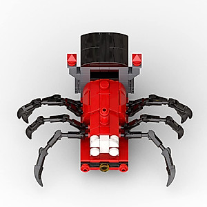 Charles The Train Building Blocks Set, Charles Models Toys, Monster Train Chasing You Building Block Toys for Boys and Girls Collection Display (262 Pcs)