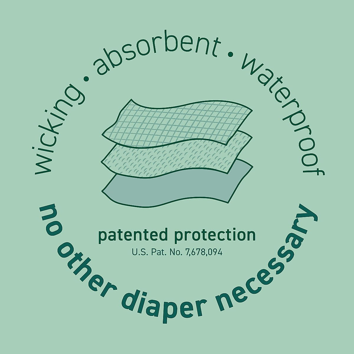 i Play Unisex Reusable Absorbent Baby Swim Diapers Gray 12 Months