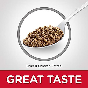 Hill's Science Diet Kitten Liver & Chicken Entrée Wet Cat Food, 2.9 oz. Cans, 24-Pack