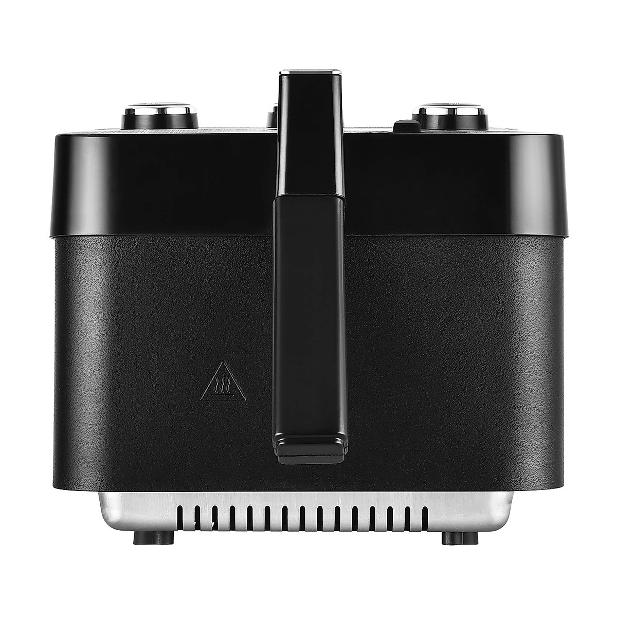 Kalorik 2-in-1 Air Fryer and Deep Fryer, Black