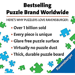 Ravensburger Cozy Series: Seaside Sunshine 300 Piece Large Format Jigsaw Puzzle for Adults - Every Piece is Unique, Softclick Technology Means Pieces Fit Together Perfectly