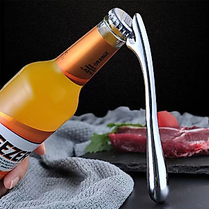 DMW Beer Opener, Stainless Steel Bottle openers for Home, Bar and Kitchen (Metal)