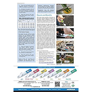 HORIBA LAQUAtwin Salt-22 Compact Salt Meter (Ion Selective Eelectrode Method) for Water, Viscous Liquids, Solids, and Powder Samples