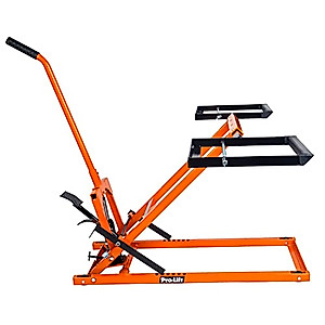 Pro-LifT Lawn Mower Lift Jack - 350 Lbs Capacity for Tractors and Zero Turn Lawn Mowers